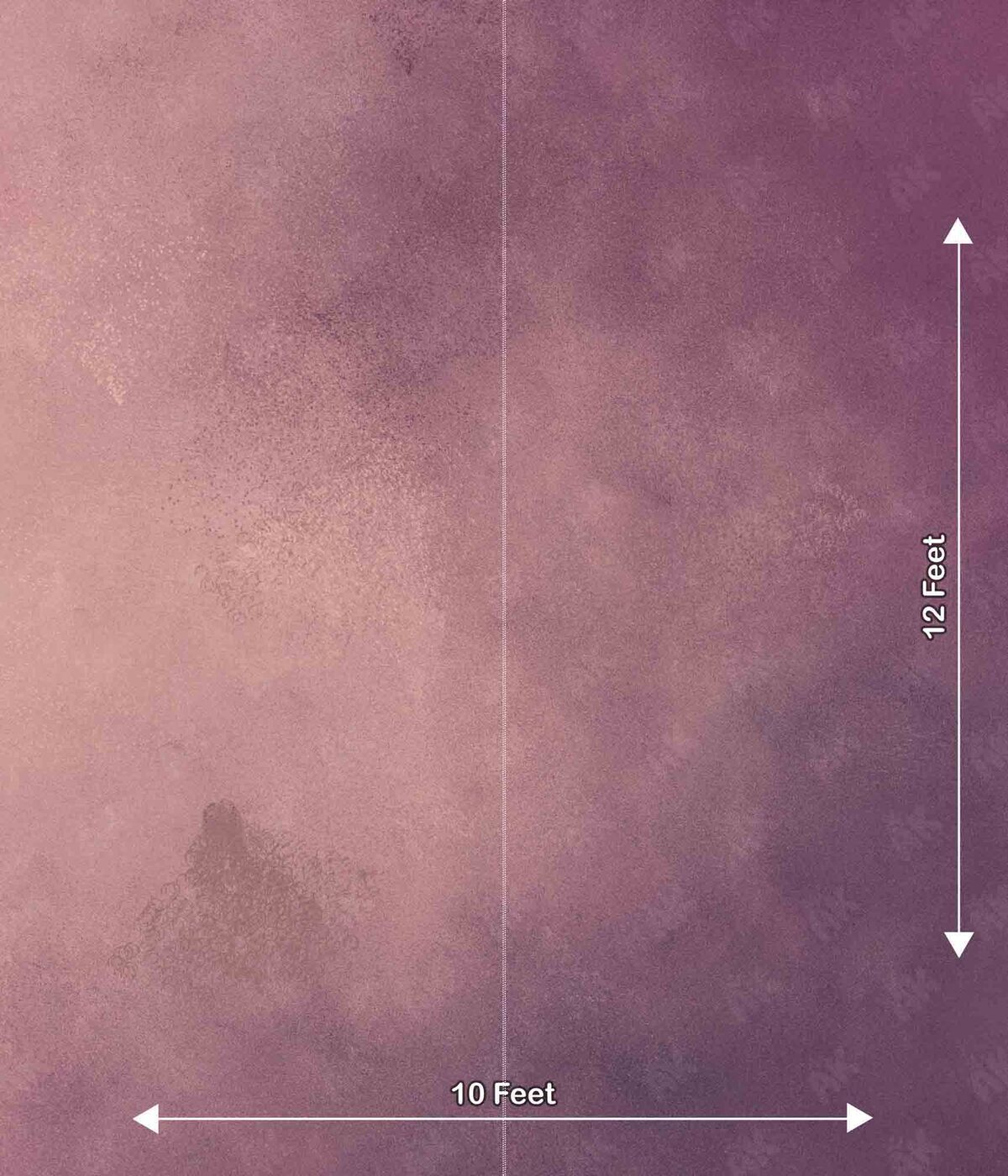 Fabric Portrait Backdrop - Cold Mauve Textured