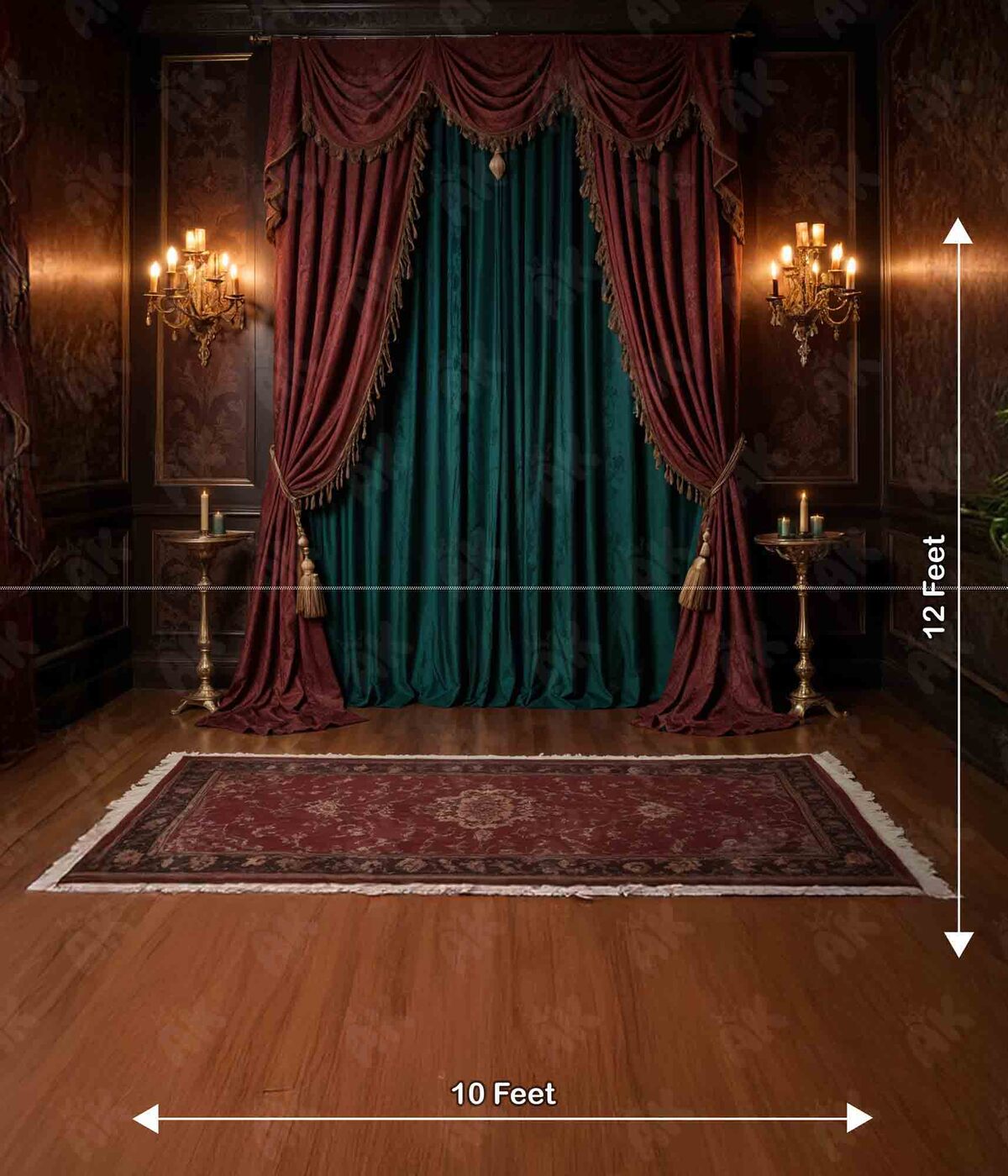 Fabric Portrait Backdrop - The Royal Heritage