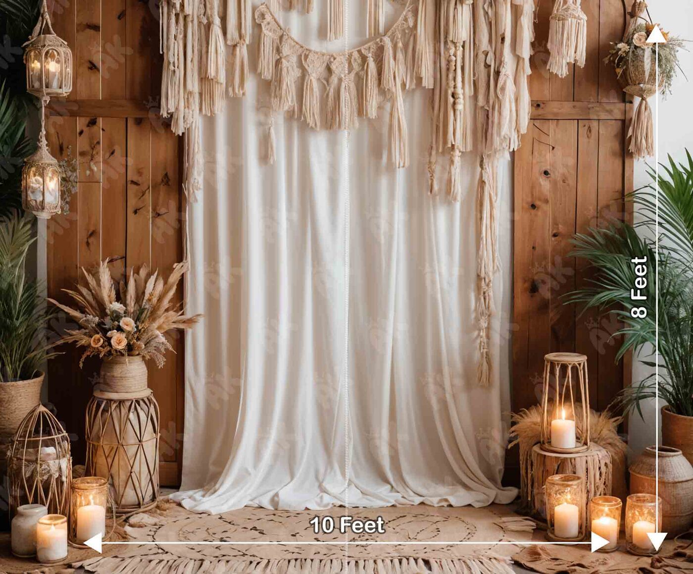 Fabric Portrait Backdrop - Boho Series