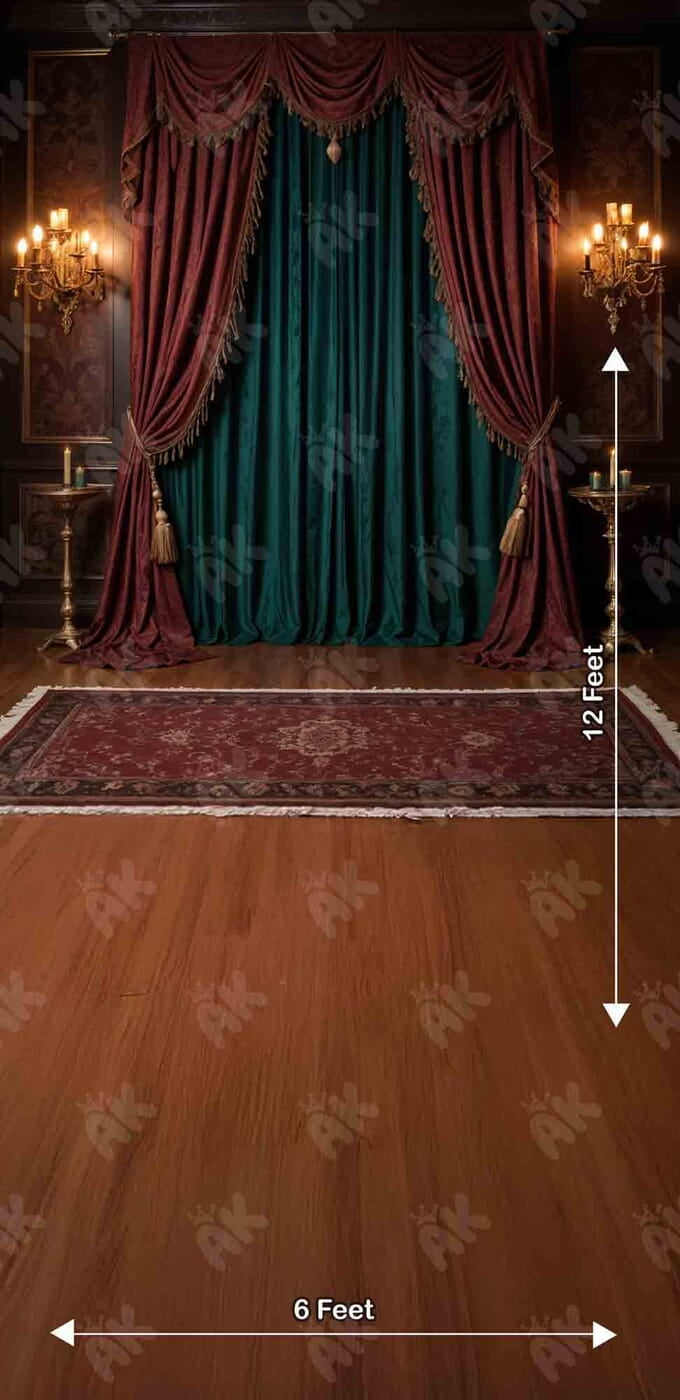 Fabric Portrait Backdrop - The Royal Heritage