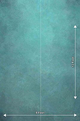 Fabric Portrait Backdrop - Elegant Blue Textured