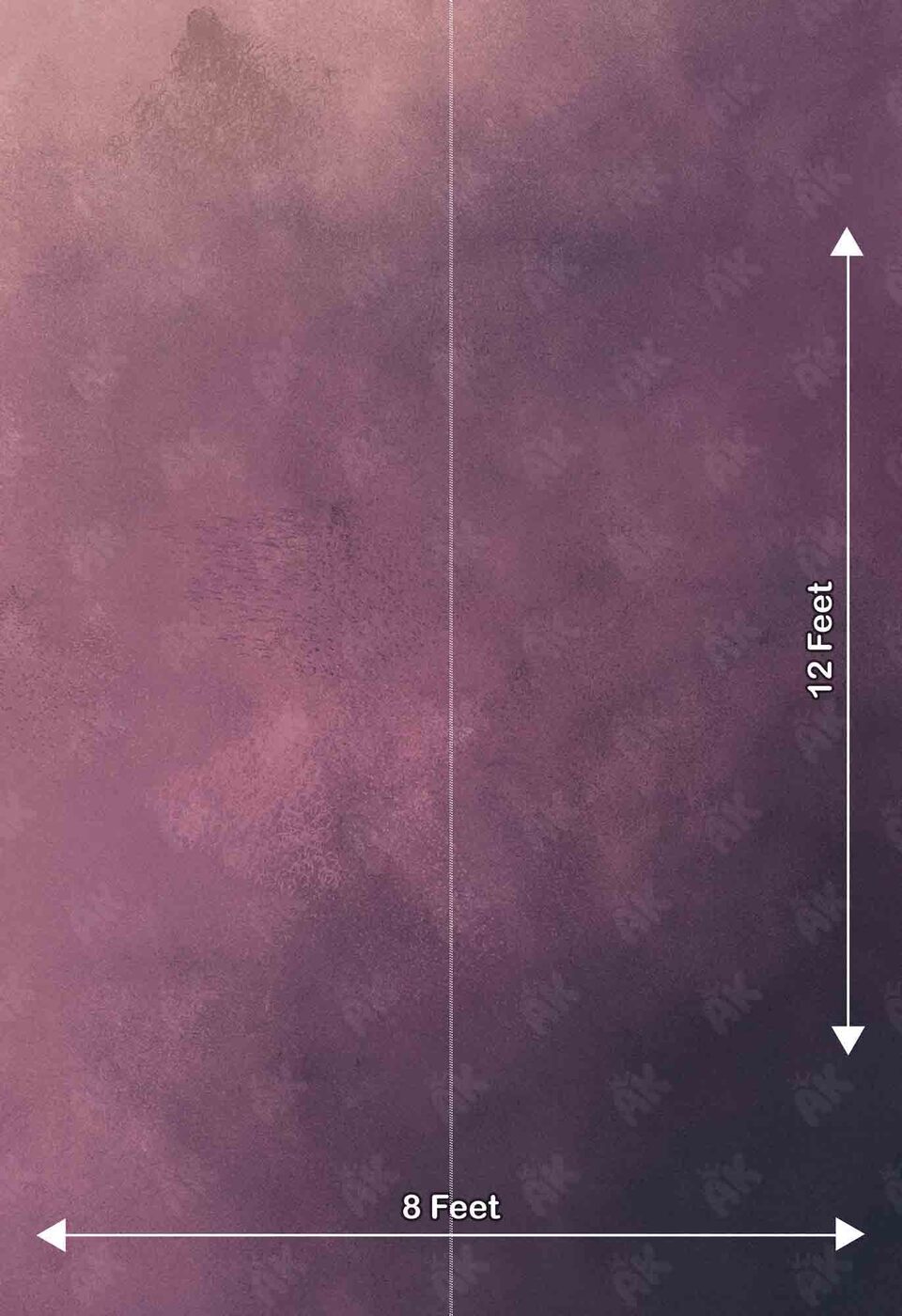 Fabric Portrait Backdrop - Cold Mauve Textured