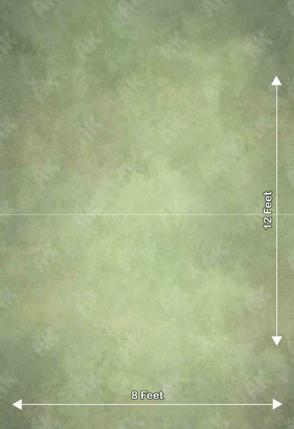 Fabric Portrait Backdrop - Retro Green Textured