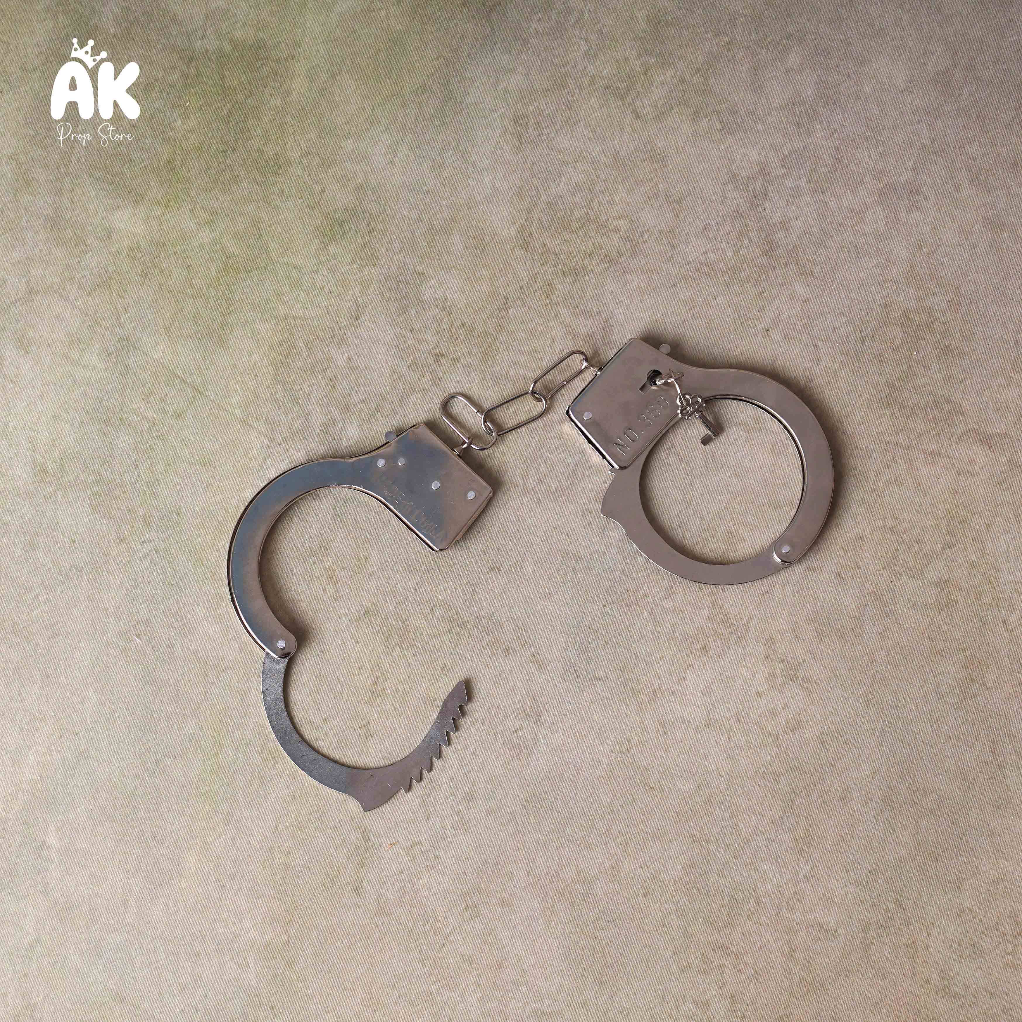 Handcuffs Photography Prop – Police Theme Baby & Toddler Studio Accessory