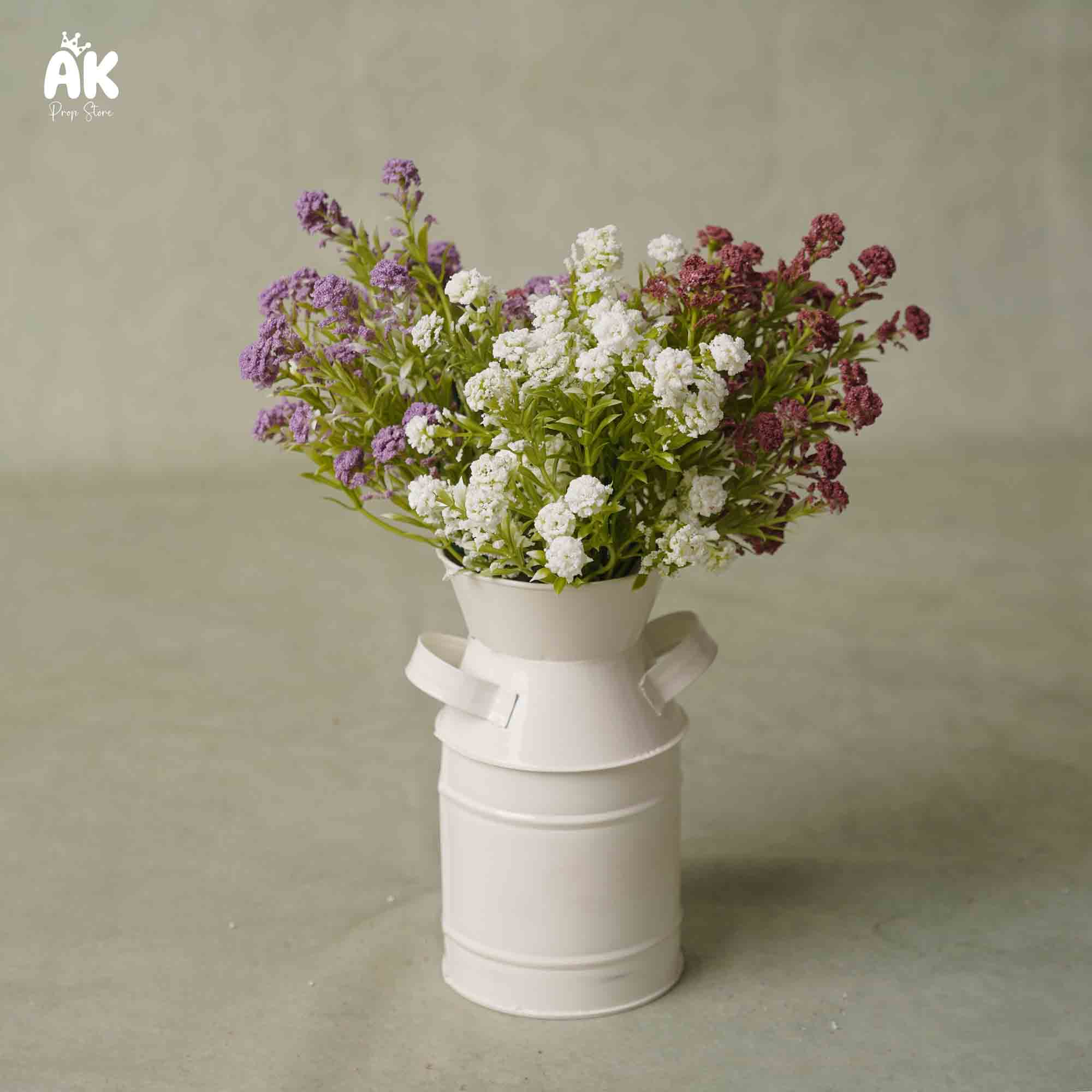 Textured Bud Rose Bunch – Artificial Flower Prop | AK Prop Store