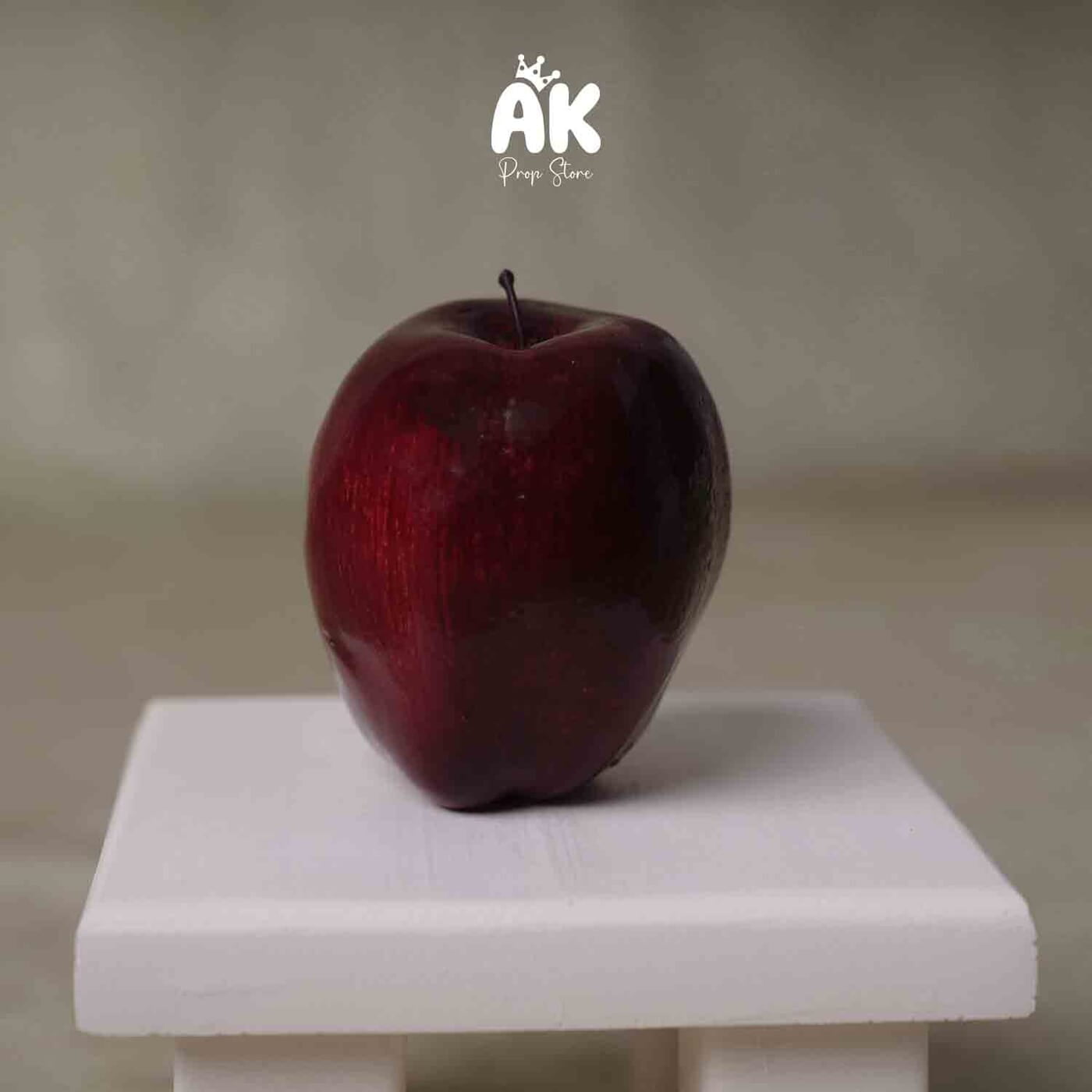 Fake Red Apple – Realistic Studio Prop for School & Garden Theme ...