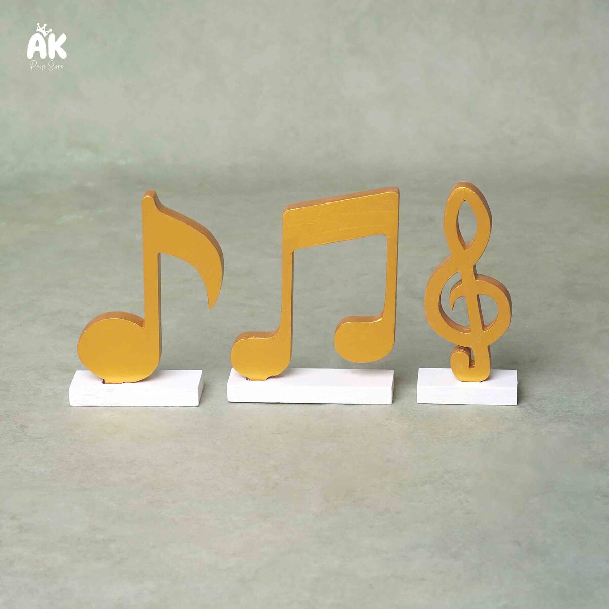 Musical Tune Board Set – Music Notes Decor for Photoshoot | AK Prop Store