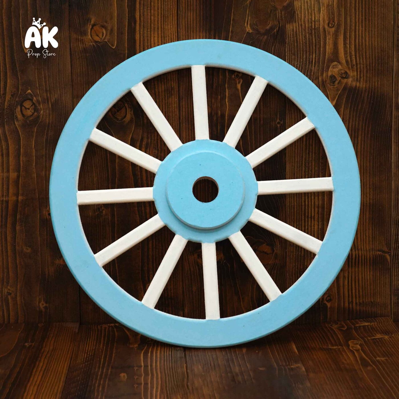 Bullock Wheel Wooden Photography Prop – Farm Theme Baby & Toddler | AK ...