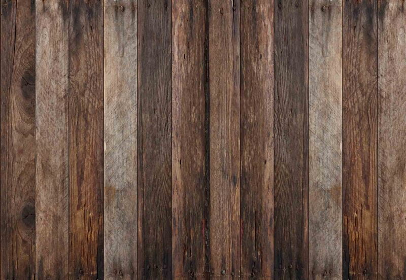 Fabric Baby Backdrop - Country Wood Planks