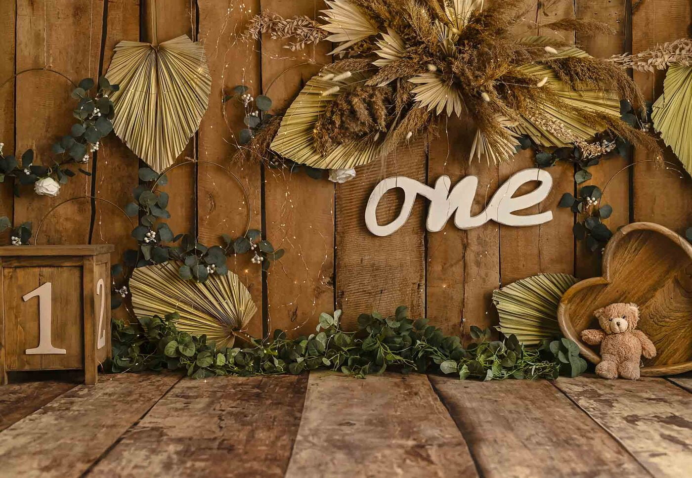 Fabric Baby Backdrop - Garden Moss