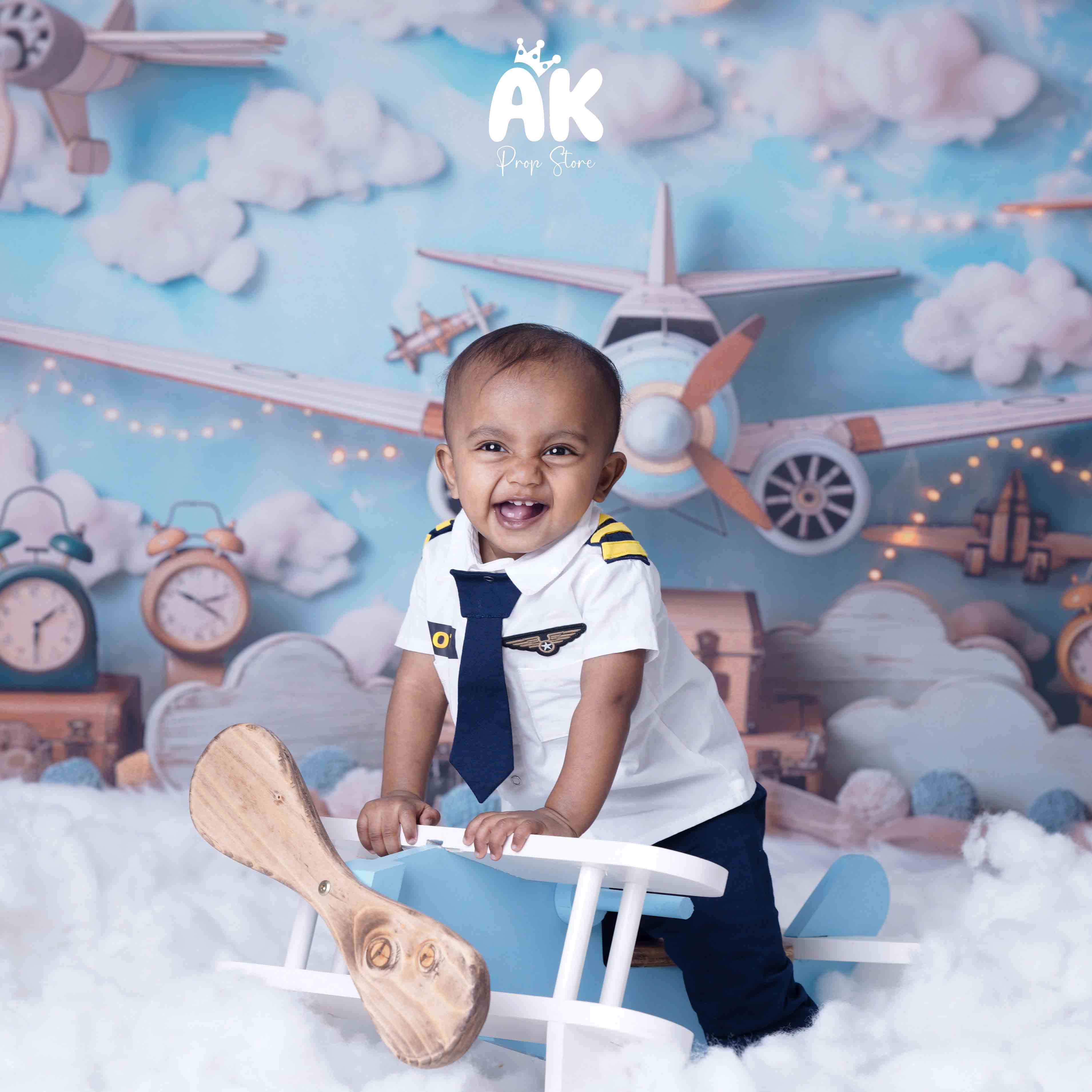 Pilot Theme Toddler Set – Complete Baby/Toddler Studio Prop Kit