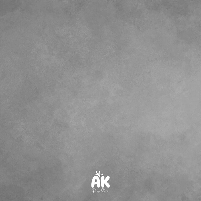 Fabric Baby Backdrop - Neutral Grey Textured