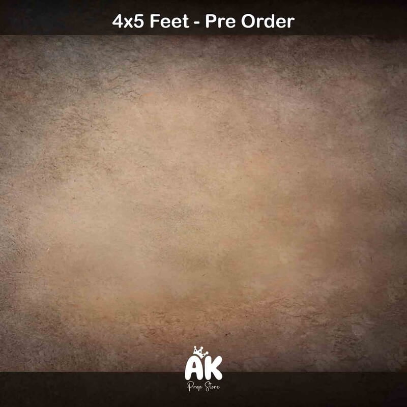 Fabric Baby Backdrop - Chestnut Brown Textured