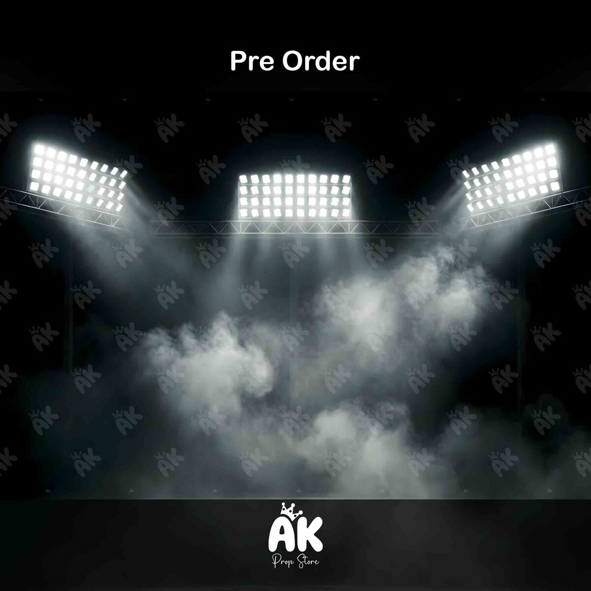 Spotlight Arena Backdrop | Stadium Lights Stage Theme | Pre Order